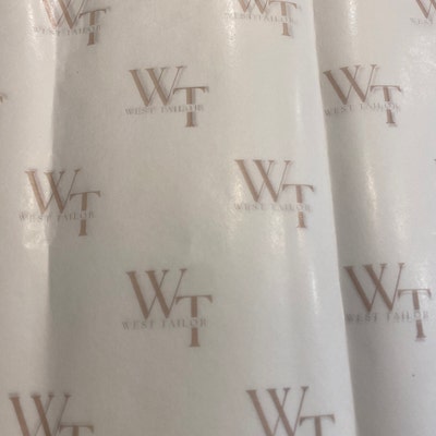 Personalized Tissue Paper, Custom Logo Tissue Paper, Custom Tissue ...