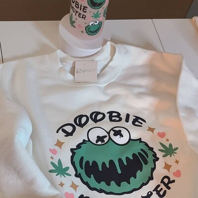 Funny Weed 420 Stoner Svg for Shirts, Doobie Monster Svg Halloween ...