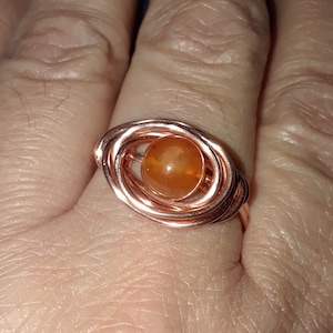 Spiraling Ring Tutorial Beginner Ring Wire Wrapping Tutorial | Etsy