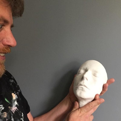 Life Face Cast of David Bowie - Etsy