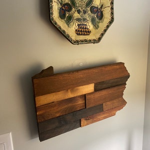 Tennessee Rustic Wood State Cut Out Wooden Tennessee State | Etsy