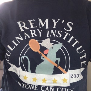 Ratatouille Shirts, Remy's Culinary Institute, Food and Wine Disney ...
