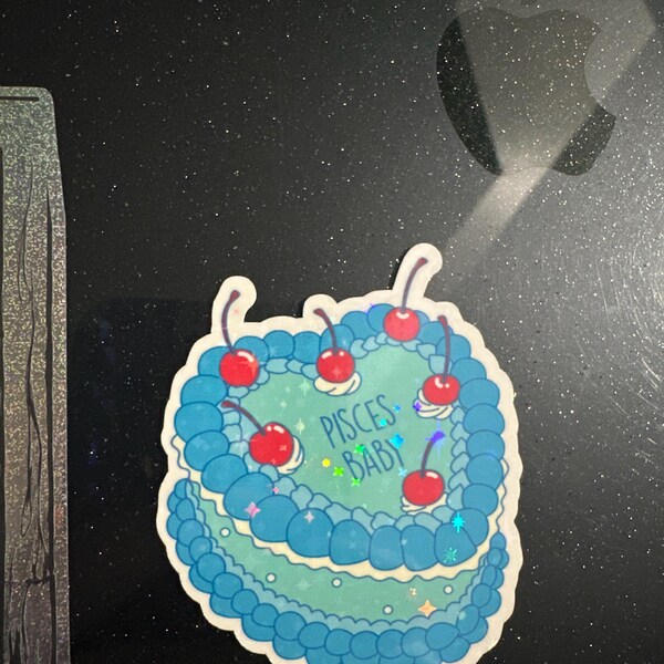 Zodiac Cakes Sticker for Phone Stickers Stickers for Girl Bow Journal ...