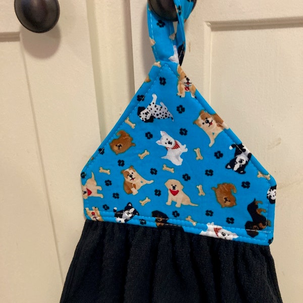 Hanging Terry Dish Towel: Cabinet Drawer Loop Towel - Etsy