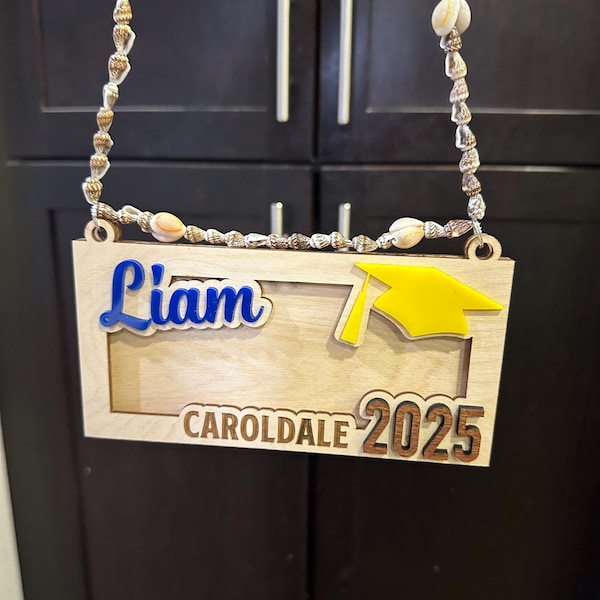 Personalized Graduation Picture Frame, 4x6 Photo Frame, Class of 2025 ...