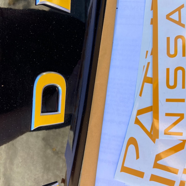 Letters Door Decal Inlay Compatible With Nissan Pathfinder Sticker for ...