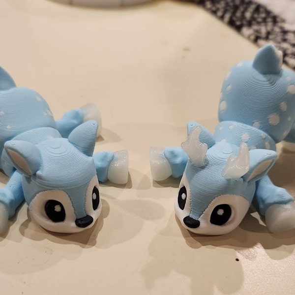 Chunky Reindeer Magnet 3D Printed Fidget Sensory Toy Choose Your Own ...