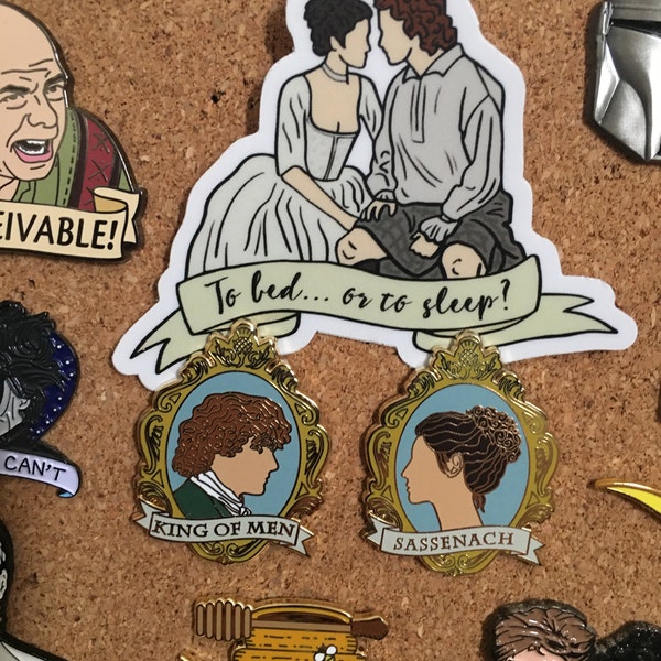 To Bed or to Sleep Outlander Waterproof Vinyl Sticker - Etsy