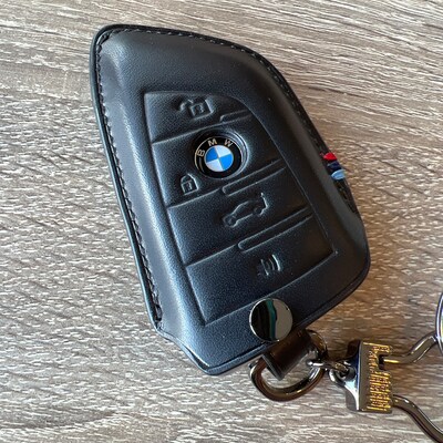 Bmw Handmade Leather Key Cover BMW Smart Key Case BMW Key - Etsy