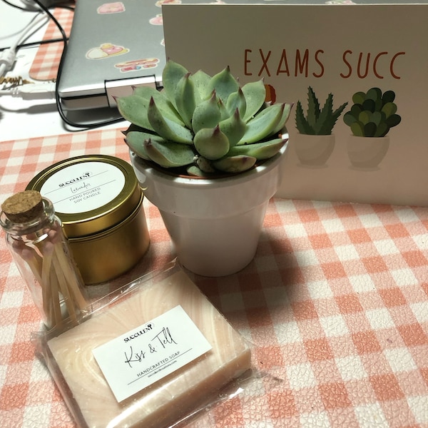 Final Exams Gift Box - Exam Care Package - Gift for Student - College ...