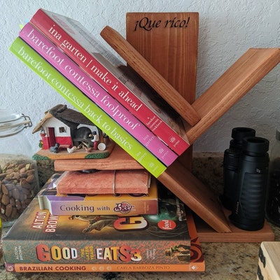 Tabletop Bookshelf, Tree Shape Bookshelf, Book Storage Organizer ...