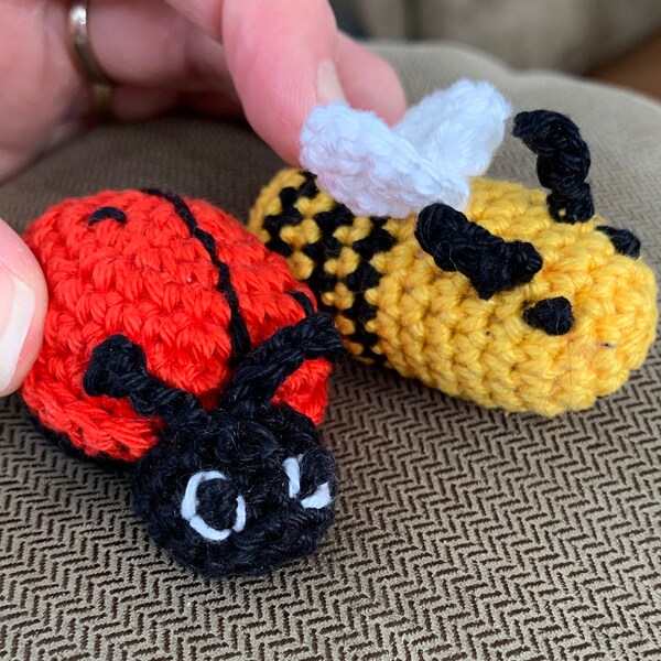 Tiny Bugs, PDF Pattern, Instant Download PDF, Crochet Bugs Set, 3 TOYS ...