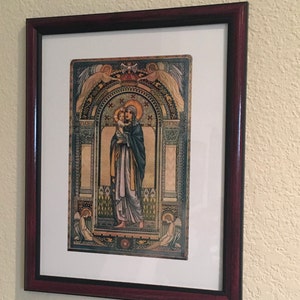 Madonna and Child 5 Sizes by Jeanne Antoinette Labrousse - Etsy Australia