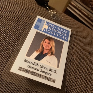 NCIS Special Agent ID Badge Card Cosplay Costume Name Tag | Etsy