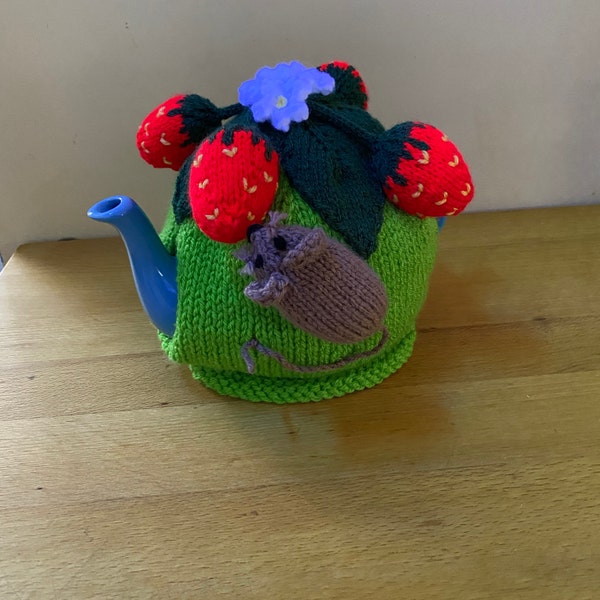 Tea Cosy Knitting Pattern. PDF Digital Download. Pesky Mouse Tea Cosy ...