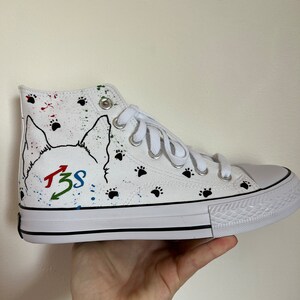 GOLDEN BEE Hand Painted Shoes / Bumble Bee Personalised Canvas - Etsy