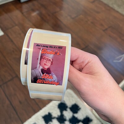 CUSTOM Stickers Roll, Custom Logo Stickers, Custom Label Roll ...