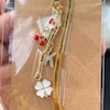 Custom Charm Bookmark: Gold Bookmark Book Lover Gift Gold Hook Bookmark ...