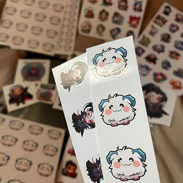 3 6pcs Demon Slayer Genya Sticker, Chibi Genya Stickers Kimetsu No ...