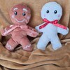 Gingerbread Man Embroidery Pattern , in the Hoop, ITH, Softie Stuffie ...