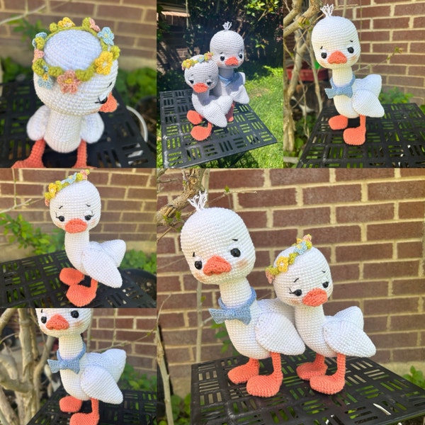 Crochet Pattern for Duck PDF English Amigurumi Easter - Etsy
