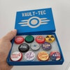 10 Fallout Unofficial Bottle Caps or Fridge Magnets in Weathered/clean ...