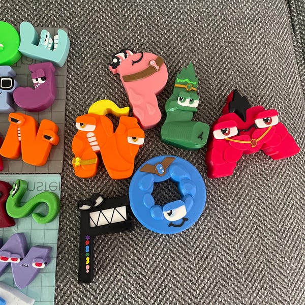 Greek Alphabet Figures Full Set - Etsy