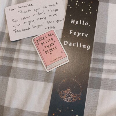 Throne of Glass Bookmark i Can Survive Celaena - Etsy