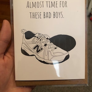 Funny New Balance Card for Birthdays, Father's Day, New Dad ...