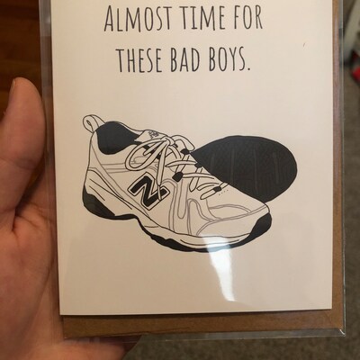 Funny New Balance Card for Birthdays, Father's Day, New Dad ...