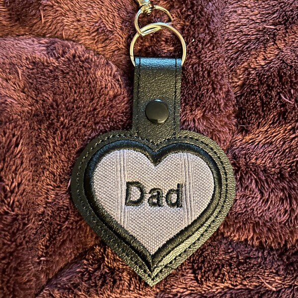 Memory Keychain Made From a Loved Ones Clothing - Etsy