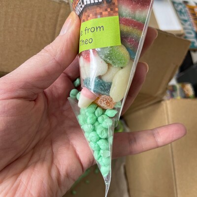 Minecraft Pick and Mix Sweet Cones - Etsy UK