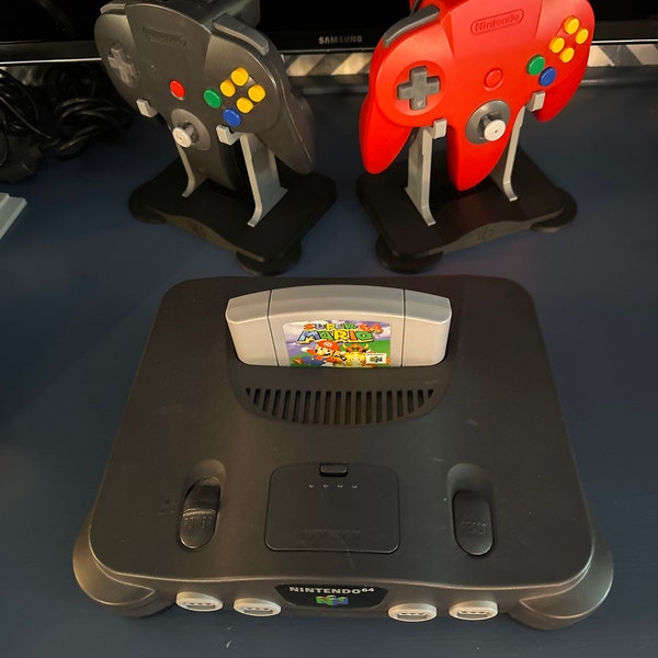 Nintendo 64 Controller Display Stand - Original N64 or Nintendo Switch ...