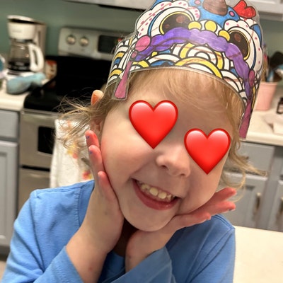 Lunar New Year Crown, Chinese Lion Dance Paper Hat, Fun Kids Activity ...