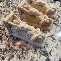 Corbel Mermaid of Wood, Unpainted, Decorative Carved Wooden Corbel, 1pc ...