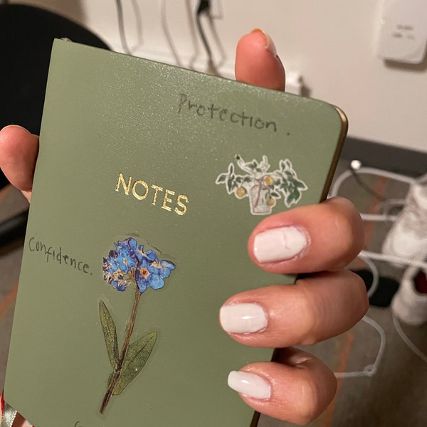 Pastel Soft Cover Notebook, Notepad PU Leather Cover, Portable Diary ...