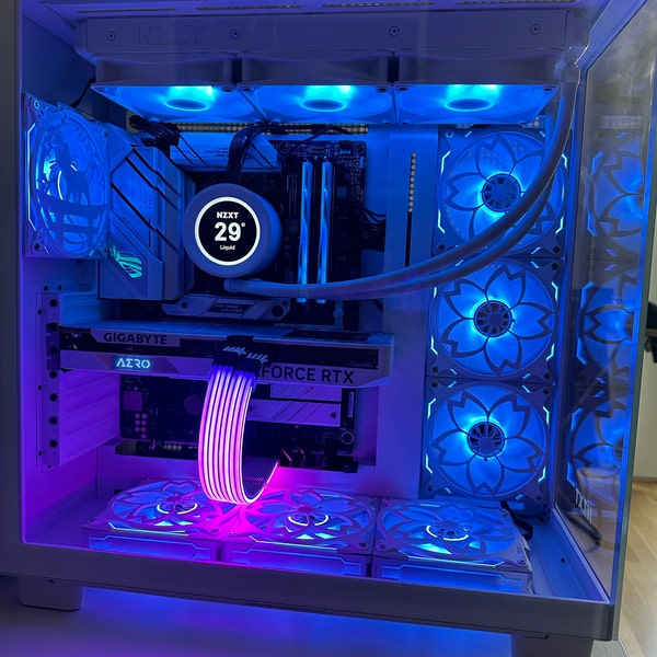 Sakura Flower - PC Fan Shroud/ Grill /cover - 120mm, 140 Mm - Etsy