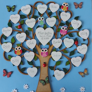 Teacher Gift. Class Tree. Class Family Tree Kit. Make Your Own | Etsy UK