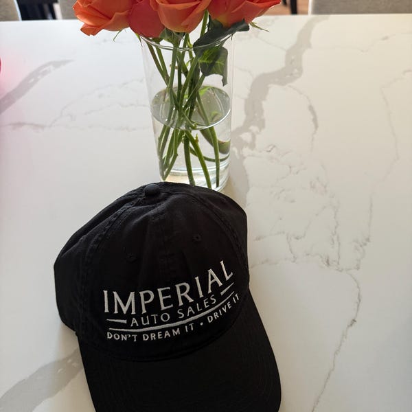 Embroidered 3D Vintage Baseball Hat，personalized Embroidery Logo ...