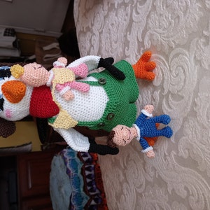 Crochet Pattern Doll Wizard Black CAT. TUTORIAL Cat in English - Etsy