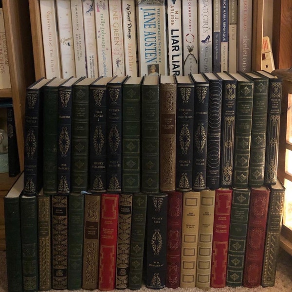 Set of 30 Vinyl Covered Books by Heron Books. Mixed Colours & Authors ...