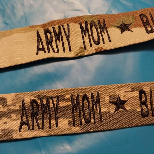 1 EASY ORDER Military Name Tape Sew on or Hook Fastener - Etsy