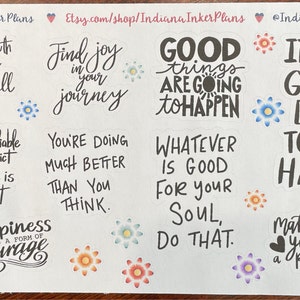 Long Weekend Getaway Planner Stickers Black Script Stickers | Etsy