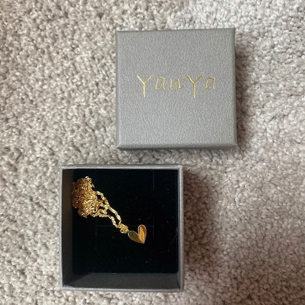 14K Solid Gold Scapular Pendant Necklace | Yellow Gold Scapular ...