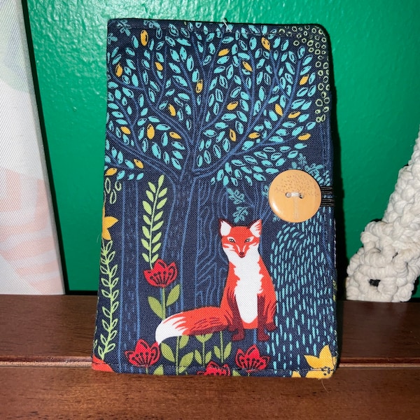 Small Credit Card Holder - Fox Wallet - Mini Wallet - Credit Card Case ...