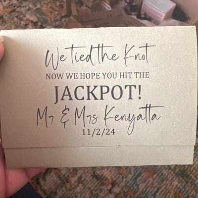 Save the Date Scratch off Reveal Cards. Save the Date Idea. Engagement ...