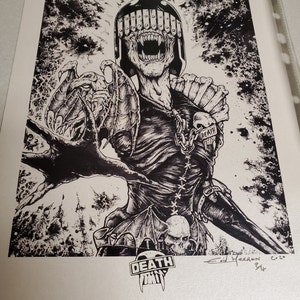 JUDGE DEATH Print 2000ad-judge - Etsy Ireland