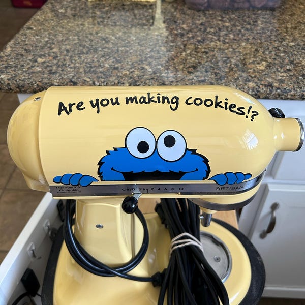 Stand Mixer Decal/kitchenaid Decal/sticker - Etsy