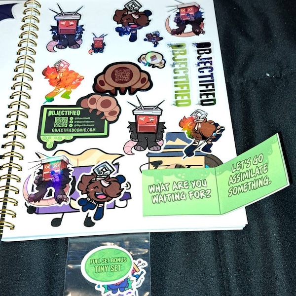 Fuzzball + Sharps Sticker Pack - Etsy