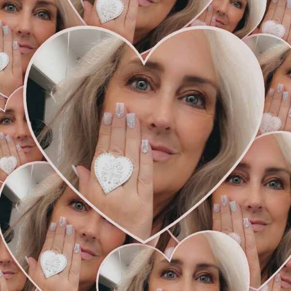 Boho Animal Rings, Hippie Adjustable Statement Ring, Cat, Horse, Skull ...